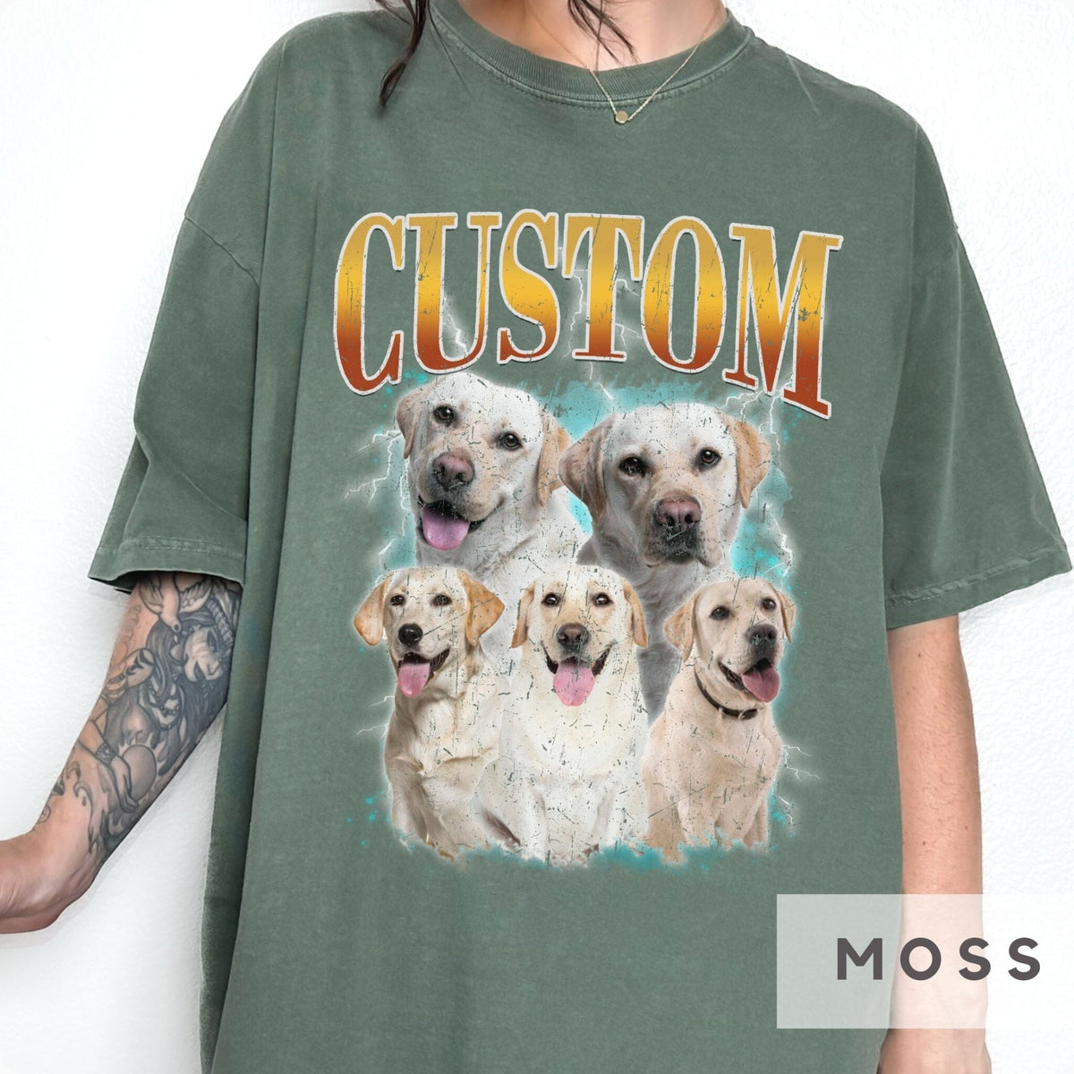 Custom Pet Vintage Shirt Comfort Colors Dog Shirt Cat Personalized ...