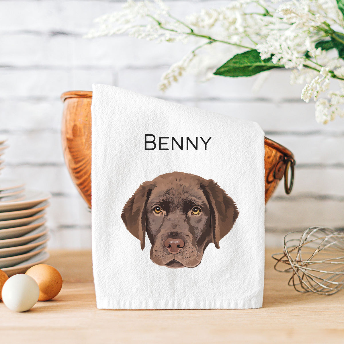 Custom Pet Tea Towel Personalized Dog Cat Tea Towel – Mod Paws