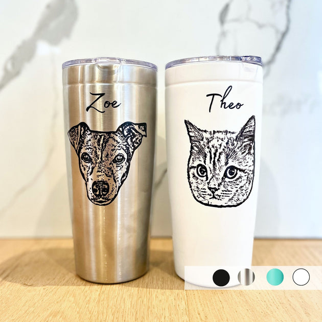 Custom Pet Mugs Personalized Dog Mugs Custom Cat Tumbler – Mod Paws